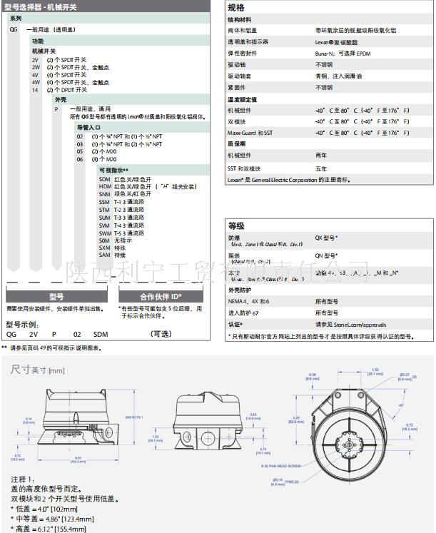 METSO Stonel Quartz QX QG QN斯动耐尔限位开关 - 利宁工贸